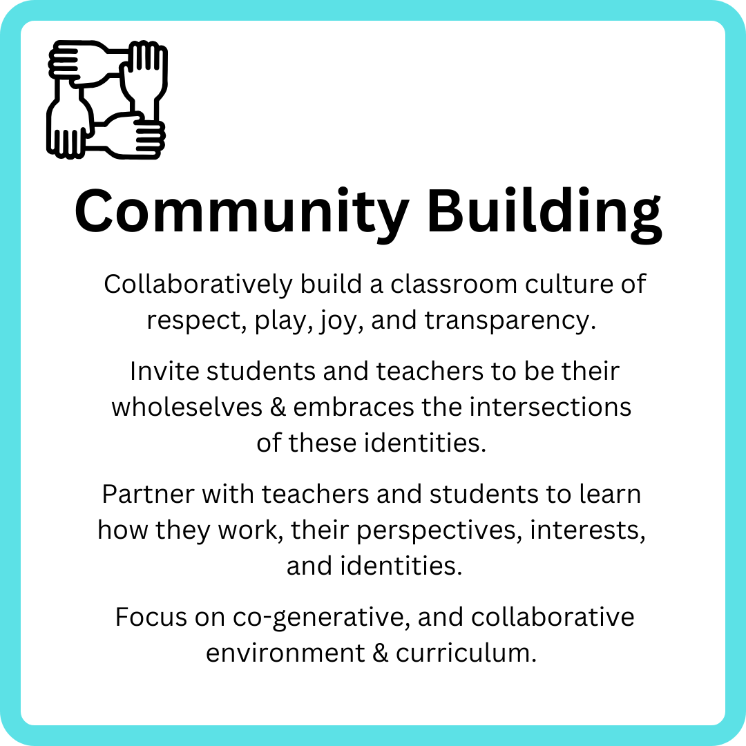 LAUNCHING OUR LIBERATED LEARNING ENVIRONMENT FRAMEWORK - ArtsConnection