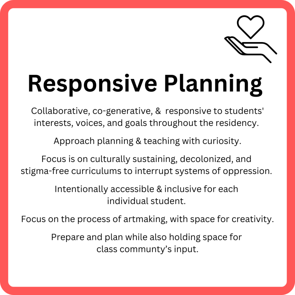 LAUNCHING OUR LIBERATED LEARNING ENVIRONMENT FRAMEWORK - ArtsConnection